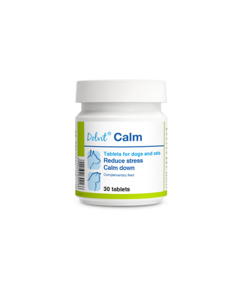 Dolvit Calm Complément pour la Gestion du Stress chez Chien et Chat