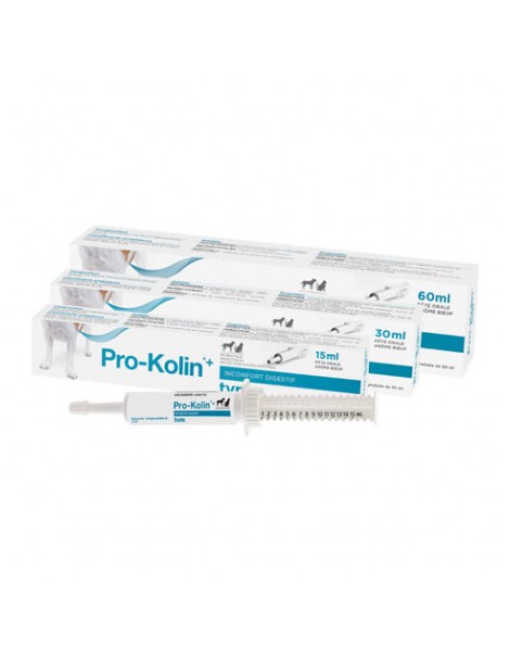 Seringue Pro-Kolin Advanced pour l'Inconfort Digestif du Chien