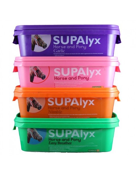 Supalyx Bloc Minéral à Lécher pour Cheval