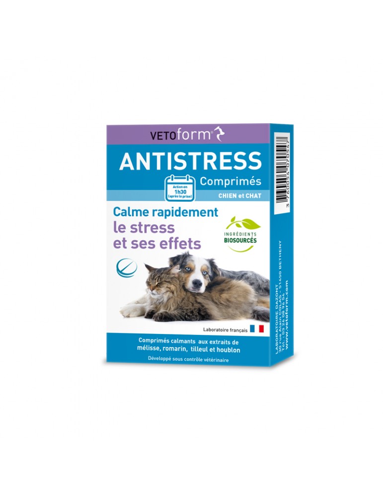 Comprimés Calmants Antistress à Base de Plantes